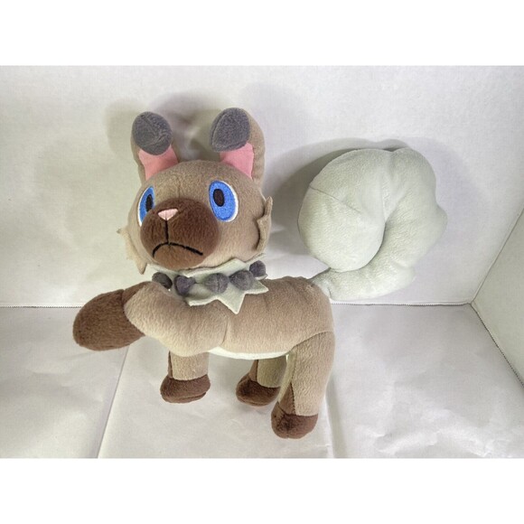 Tomy | Toys | Rockruff Pokemon Center Sun And Moon Dog 27 Stuffed Plush ...